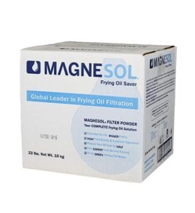 Magnesol Fryer Oil Filter Powder - 1x 22 lb Box - The FryOilSaver Company