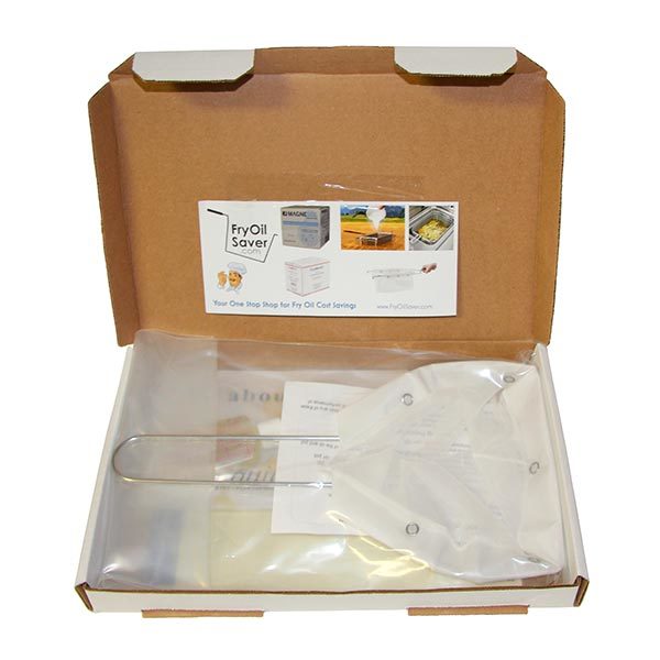 MirOil EZ Flow SK4 Fryer Oil Skim Filter Bag with Frame - The ...