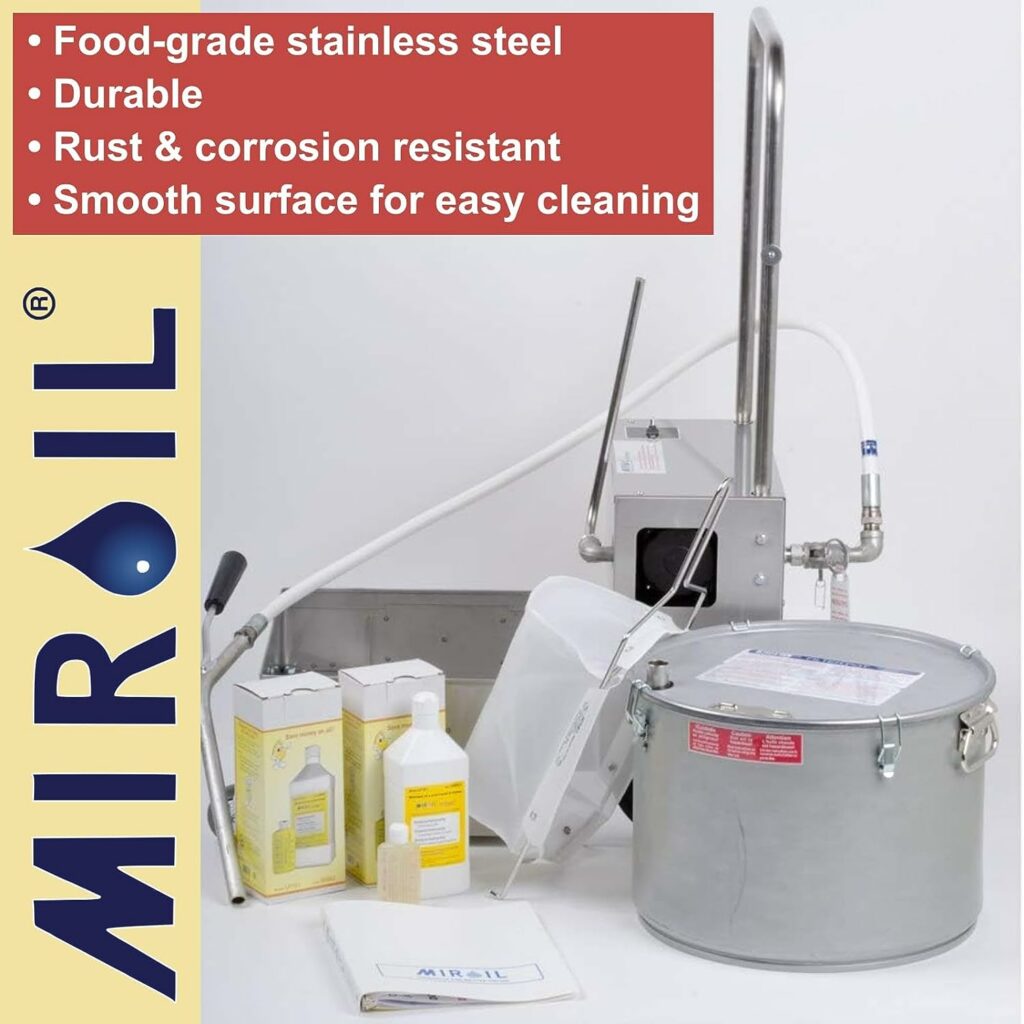 MirOil BD707 75 lb Electric Fryer Oil Filter Machine & Discard Trolley ...
