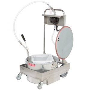 MirOil 75HD 75 lb Hand Operated Fryer Oil Filter Machine & Discard ...