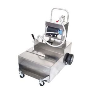 MirOil BD505 55 lb Electric Fryer Oil Filter Machine & Discard Trolley ...