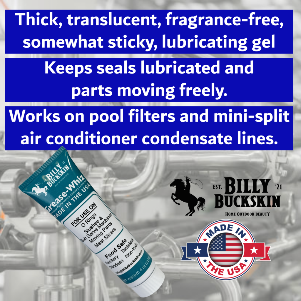 Grease-Whiz Plus Food-Safe Machine Lubricant - 1 x 4oz Tube - The ...