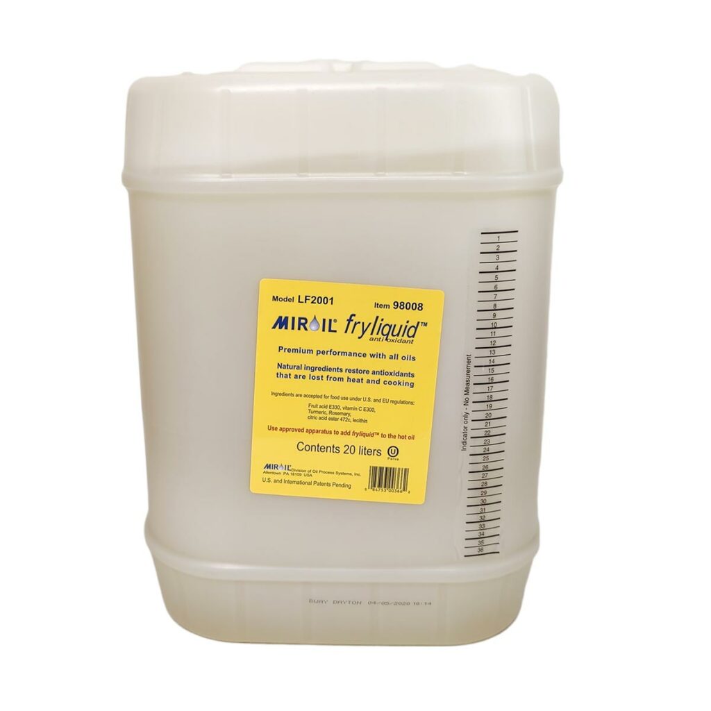 MirOil L104 FryPowder Oil Stabilizer - 4 Gal - USA